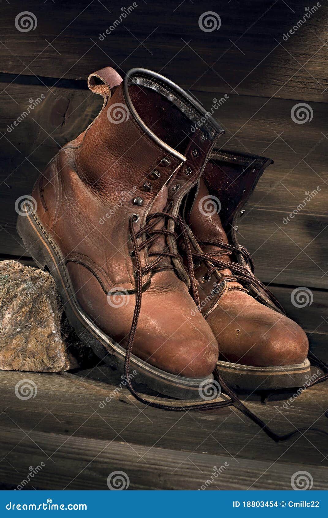 Work boots stock photo. Image of tool, shoes, work, laces - 18803454