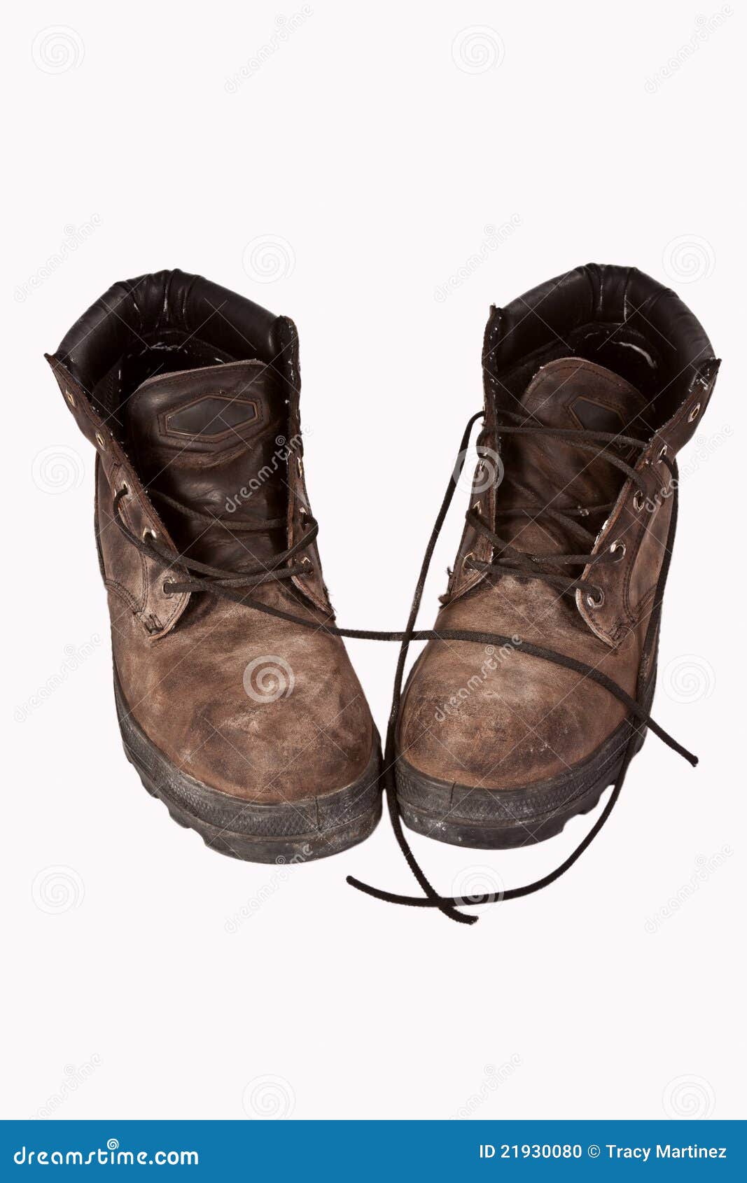 Work boots stock photo. Image of leather, shoes, mens - 21930080