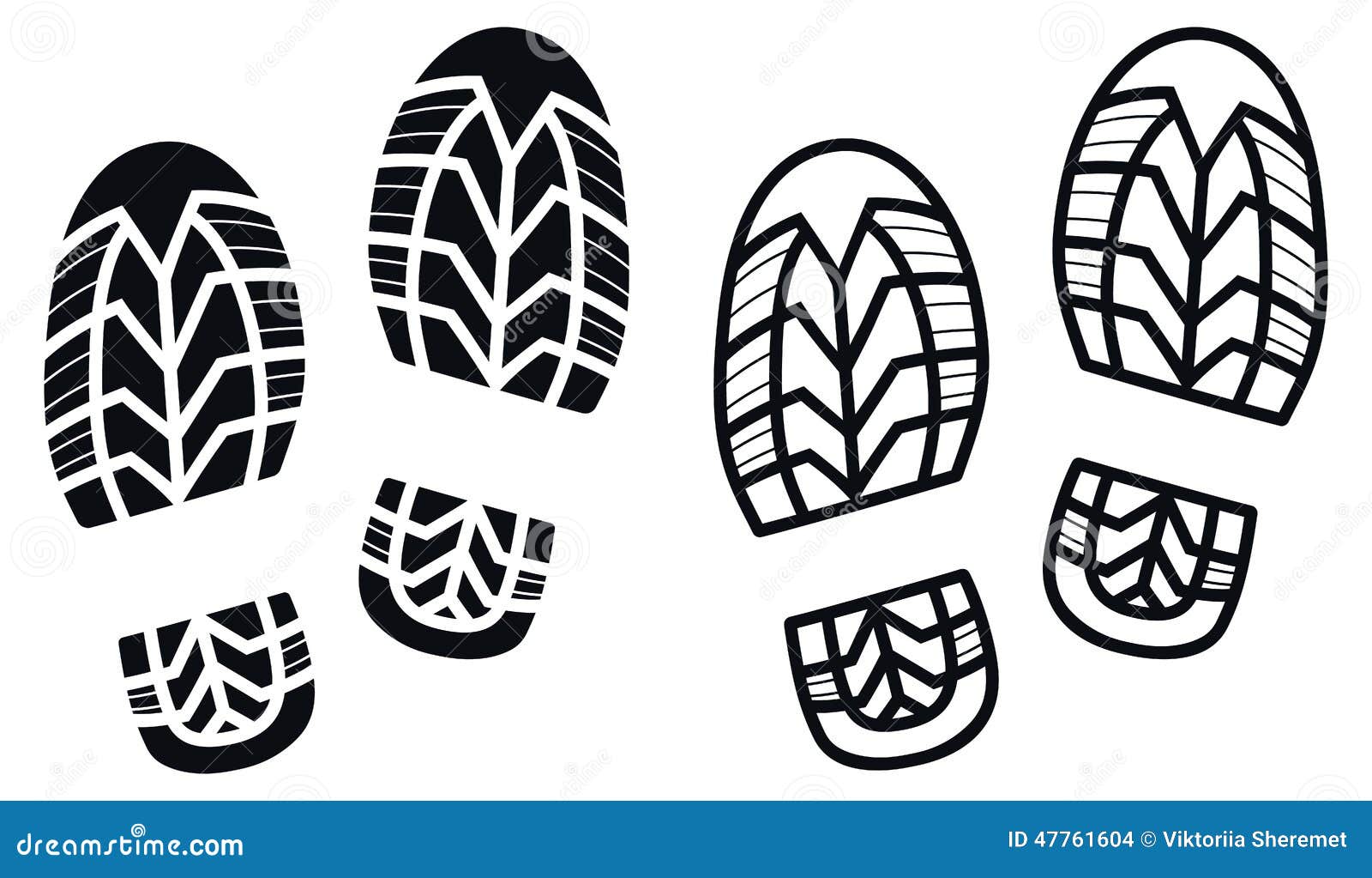 Work Boots Print, Vector Illustration Stock Vector - Illustration of ...