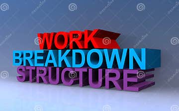 Work breakdown structure stock illustration. Illustration of design ...