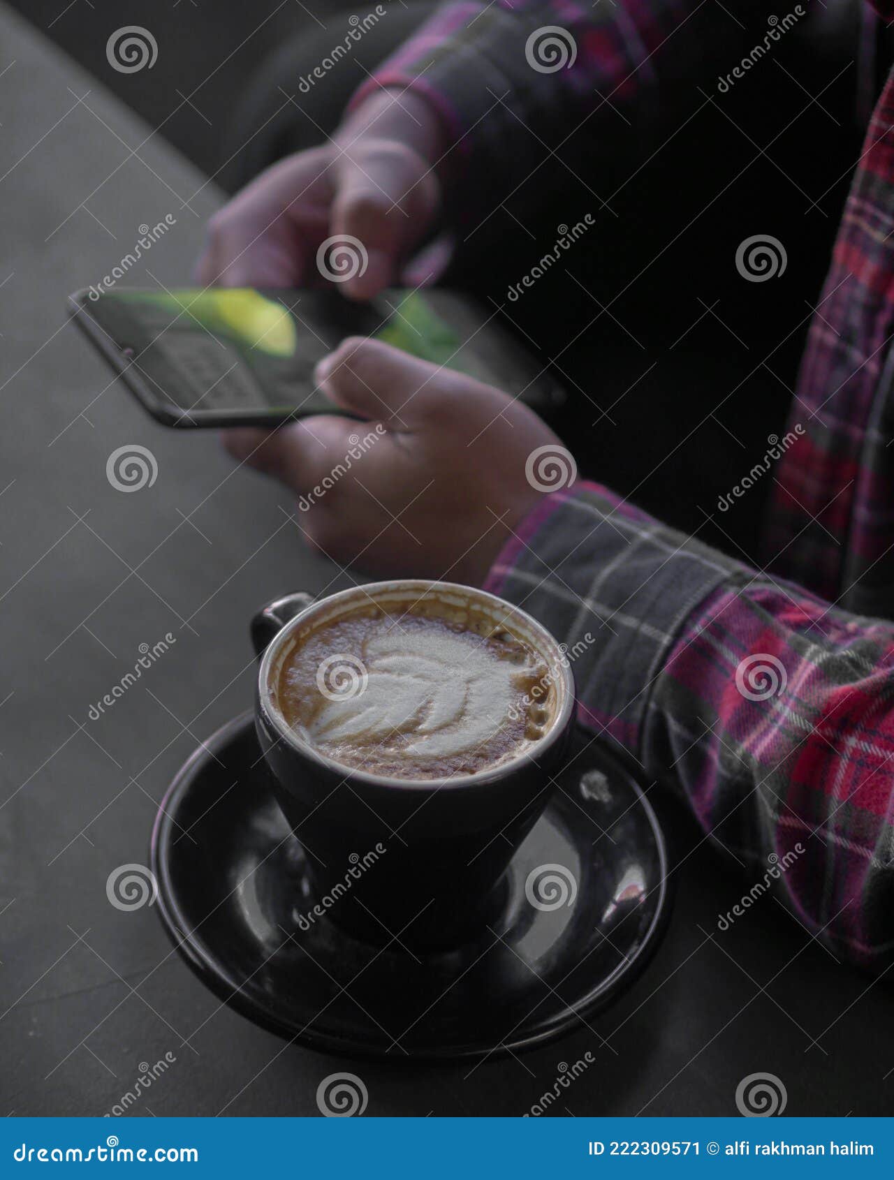 Work from cafe stock image. Image of coffee, coffeeshop - 222309571