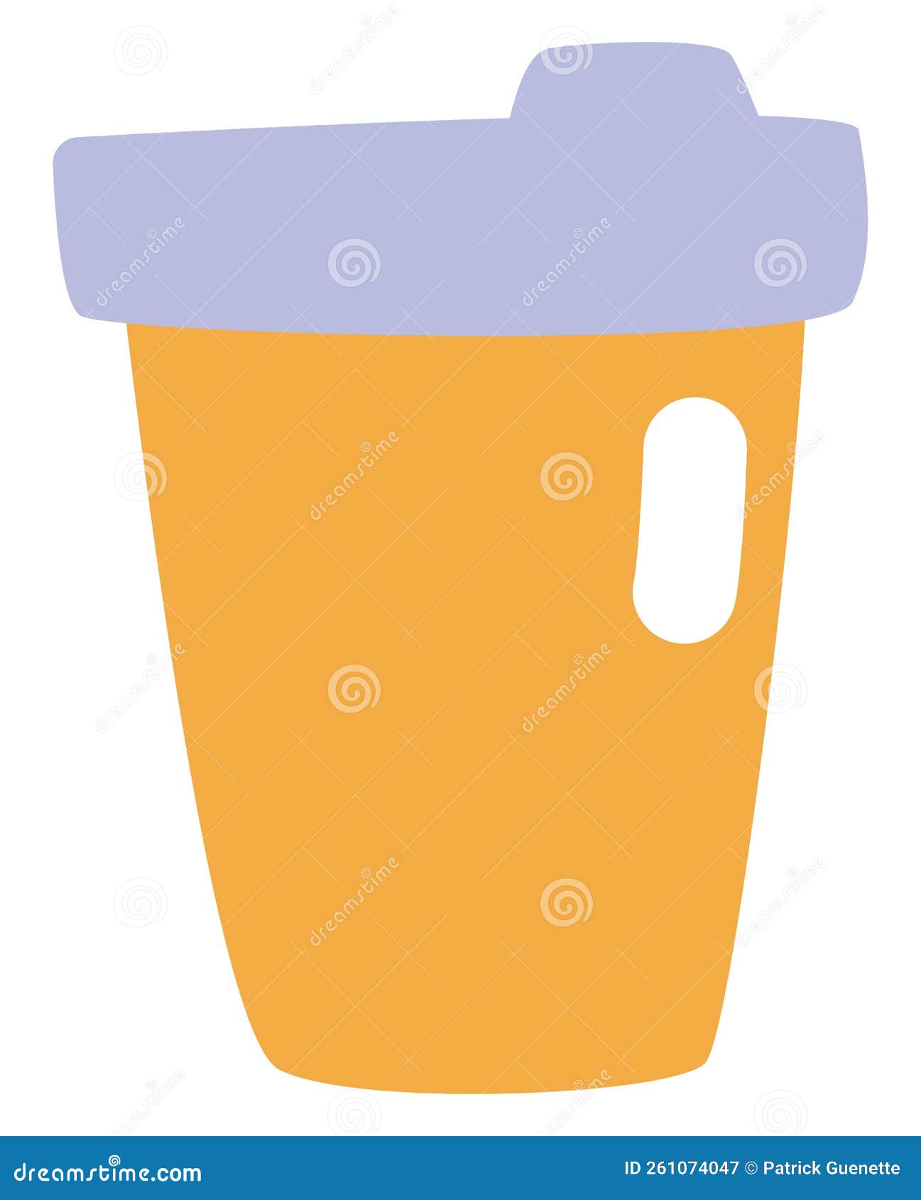 Work coffee, icon stock vector. Illustration of creative - 261074047