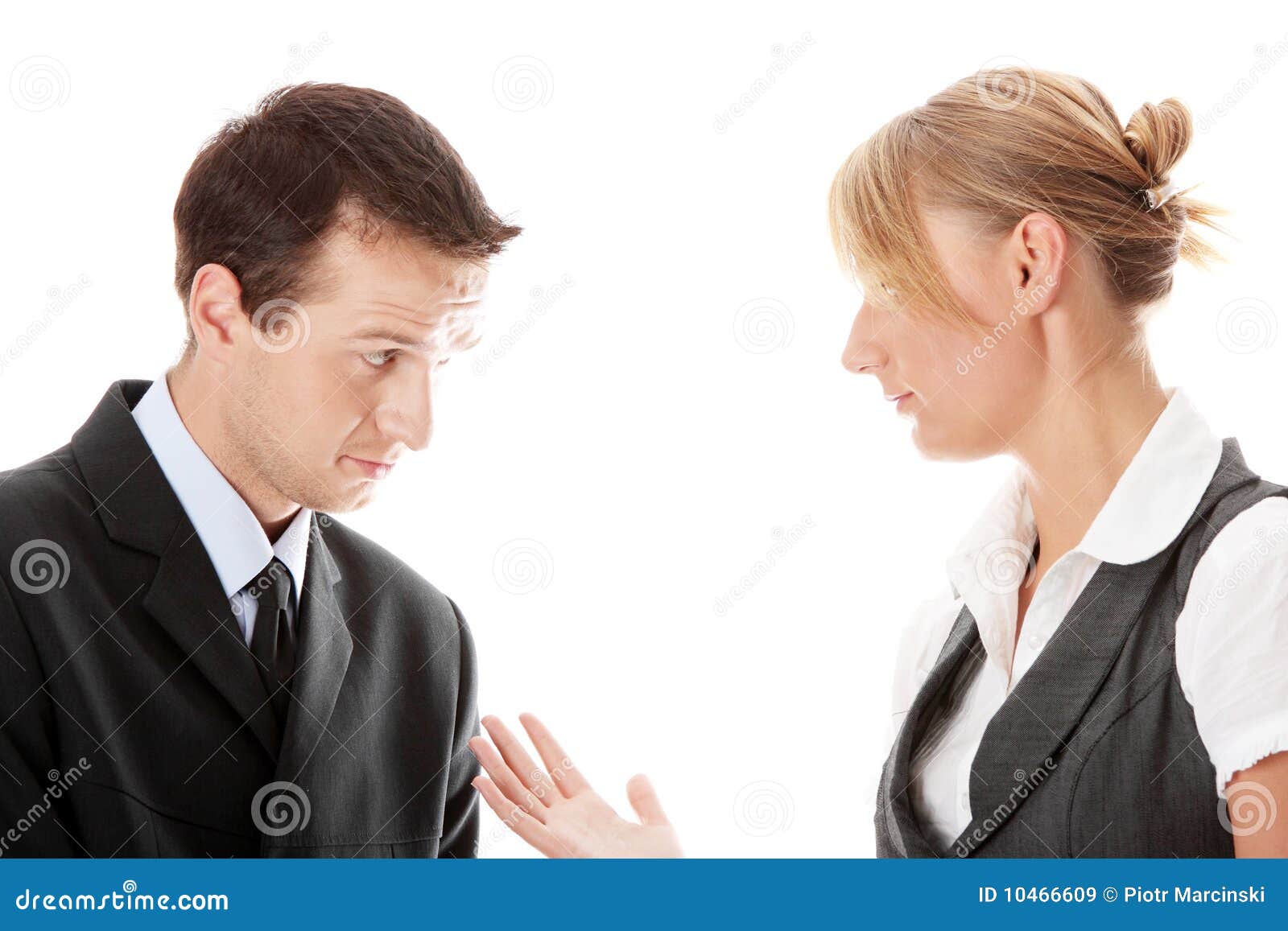 Work Colleagues arguing stock image. Image of business - 10466609