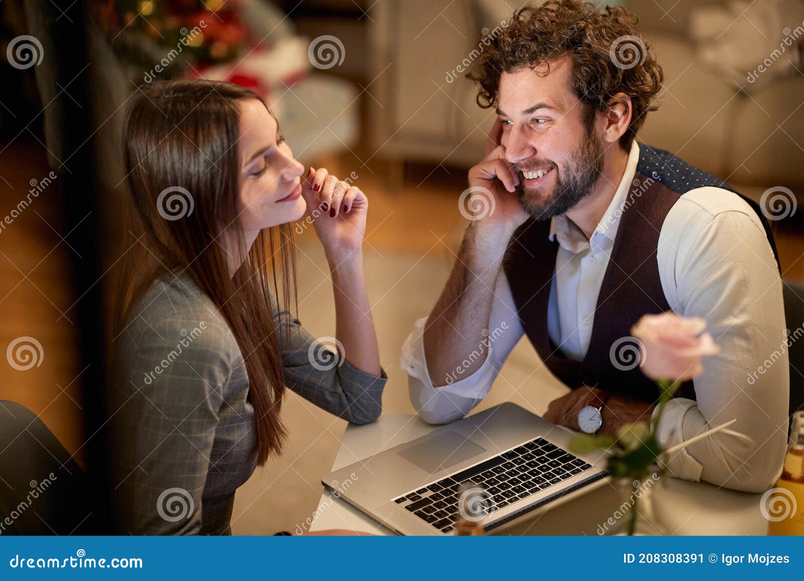 Work Colleagues Casually Hanging Out after Hours Stock Image - Image of ...