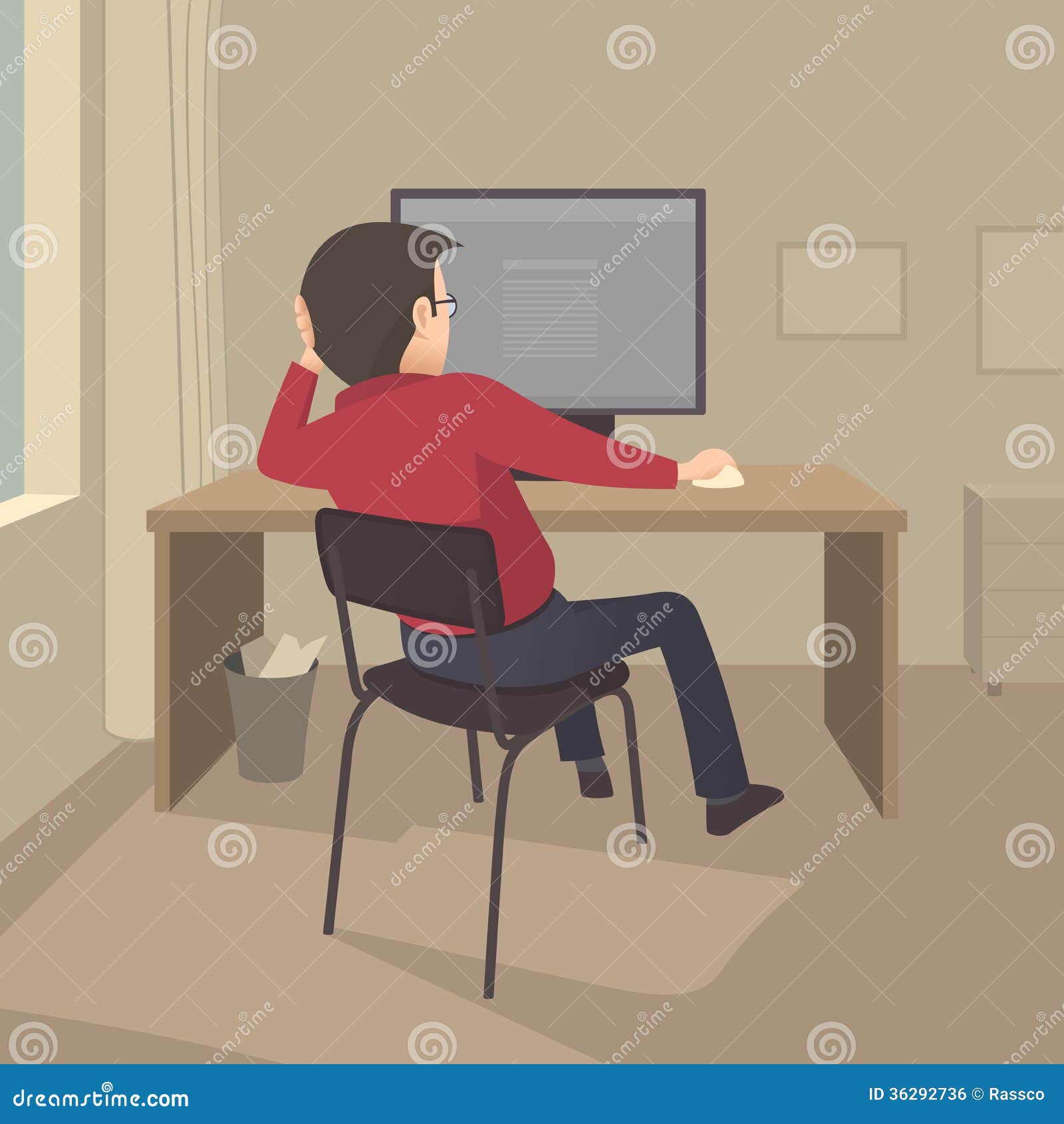 Relaxed Mouse Beach Vacation. Generate Ai Royalty-Free Stock Image ...