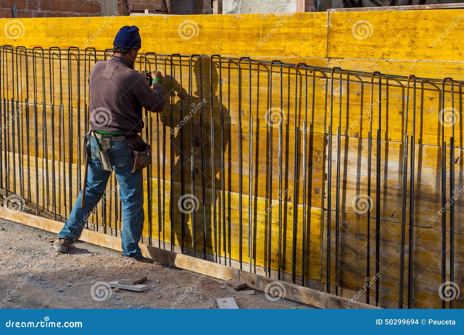 Work Concrete Slab Structure Stock Photo - Image of contractor ...