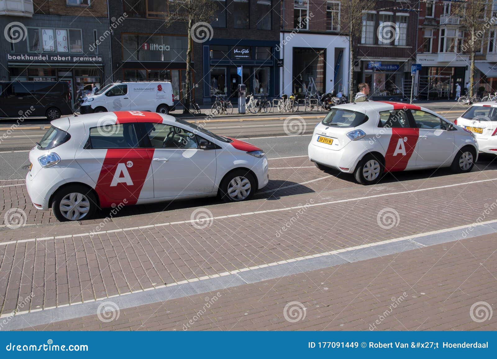 AT5 at Work during the Corona Virus Outbreak at Amsterdam the ...
