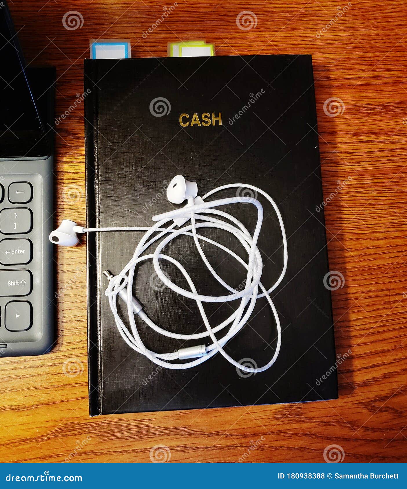 Work Desk Laid Out so I Can Work from Home Stock Photo - Image of ...