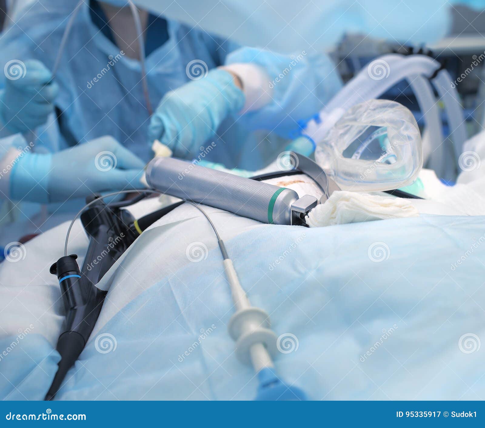 Work of Doctors in the Critical Care Room Stock Image - Image of ...