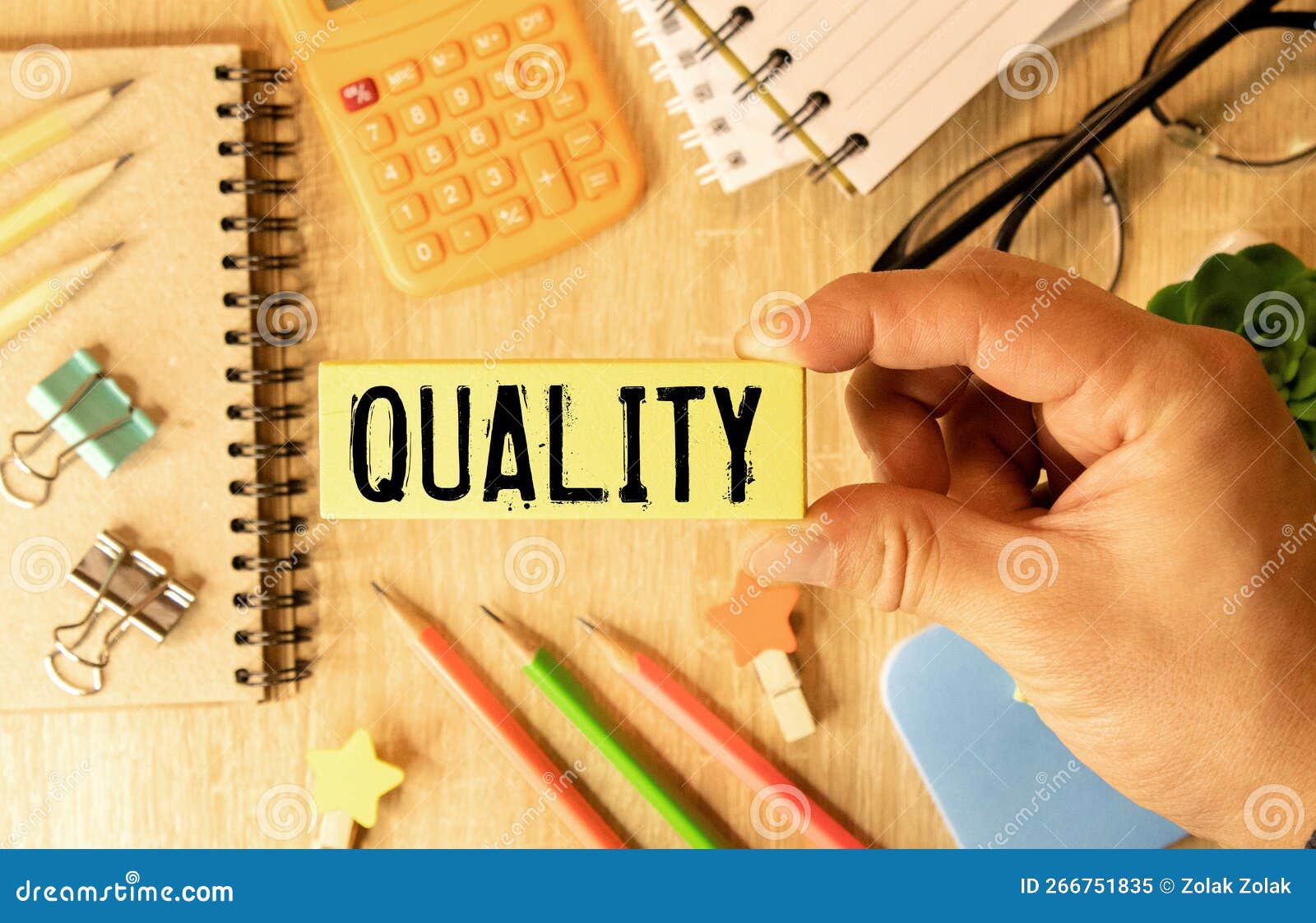 The Work Environment and the Inscription QUALITY in the Hands of the ...