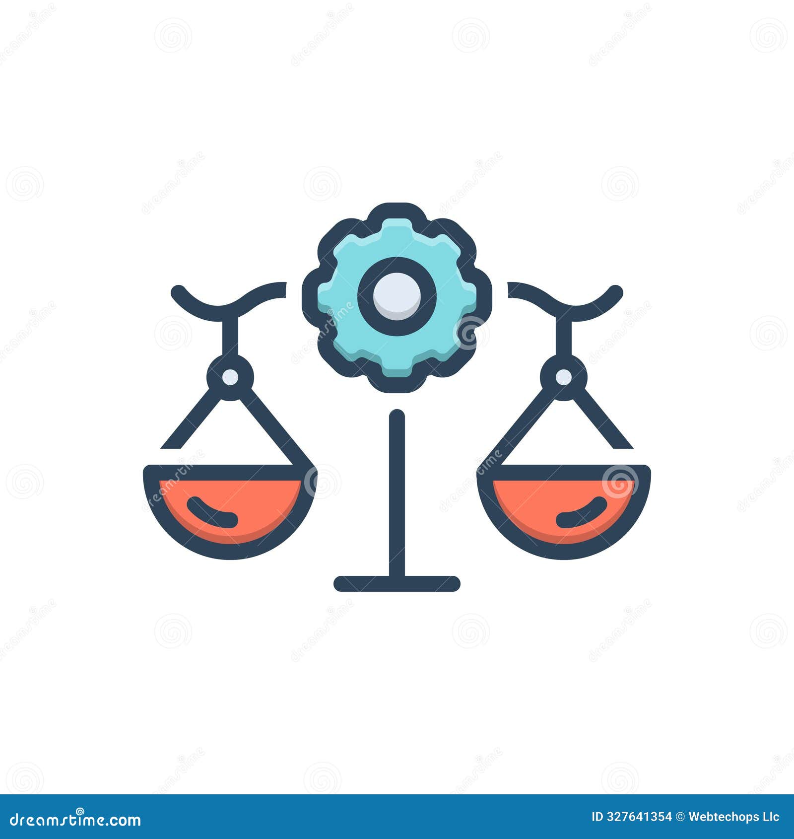 Color Illustration Icon for Work Ethic, Work and Ethical Stock ...
