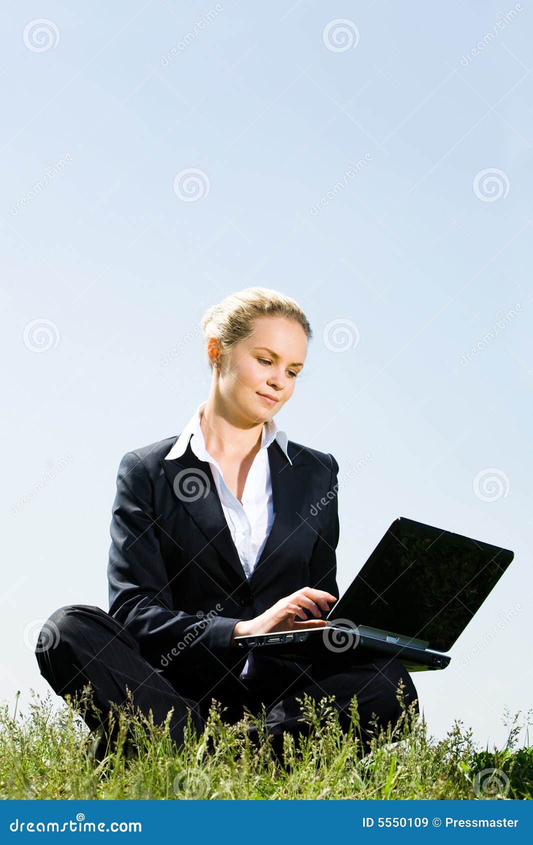 Work everywhere stock image. Image of model, beautiful - 5550109