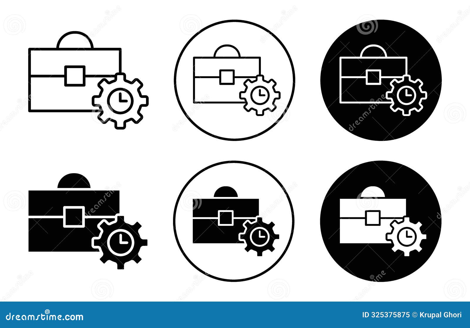 Work experience icon stock vector. Illustration of symbol - 325375875