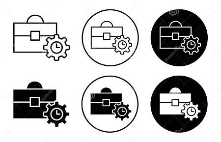 Work experience icon stock vector. Illustration of symbol - 325375875