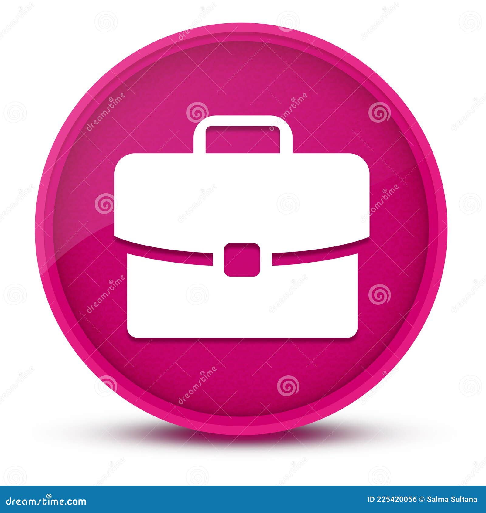 Work Experience Luxurious Glossy Pink Round Button Abstract Stock ...