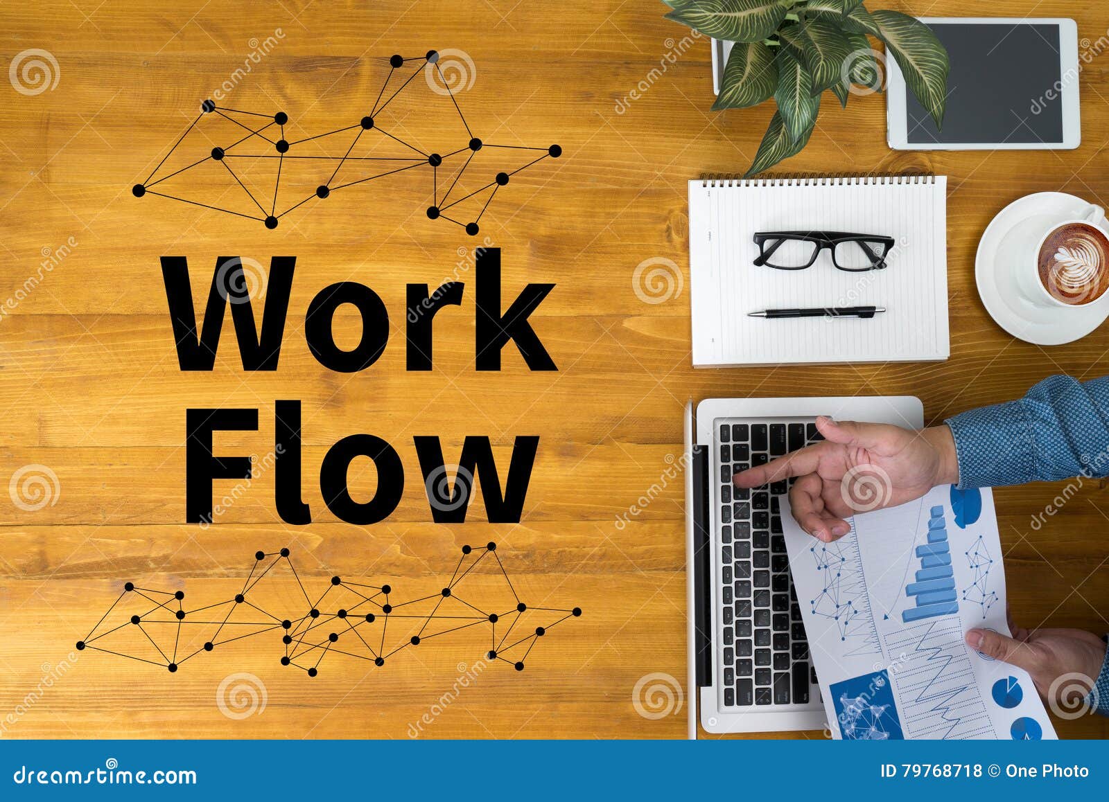 Work Flow, Working Work Step Planning ,Process System Stock Photo ...