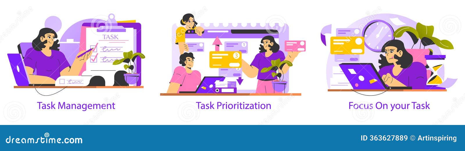 Taskmanagement Cartoons, Illustrations & Vector Stock Images - 376 ...