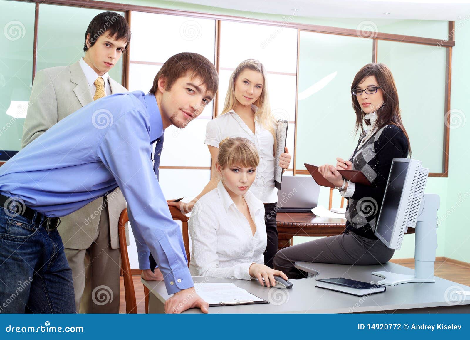 Work friends stock photo. Image of colleague, partnership - 14920772
