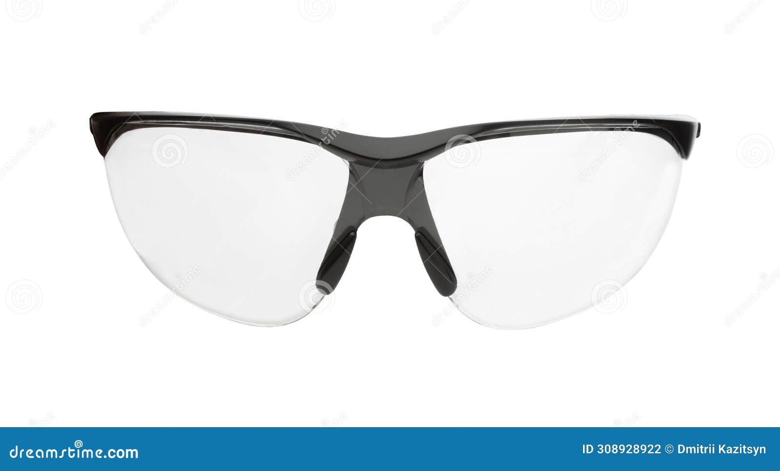 Work Glasses Isolated on White Stock Photo - Image of elegance, sight ...