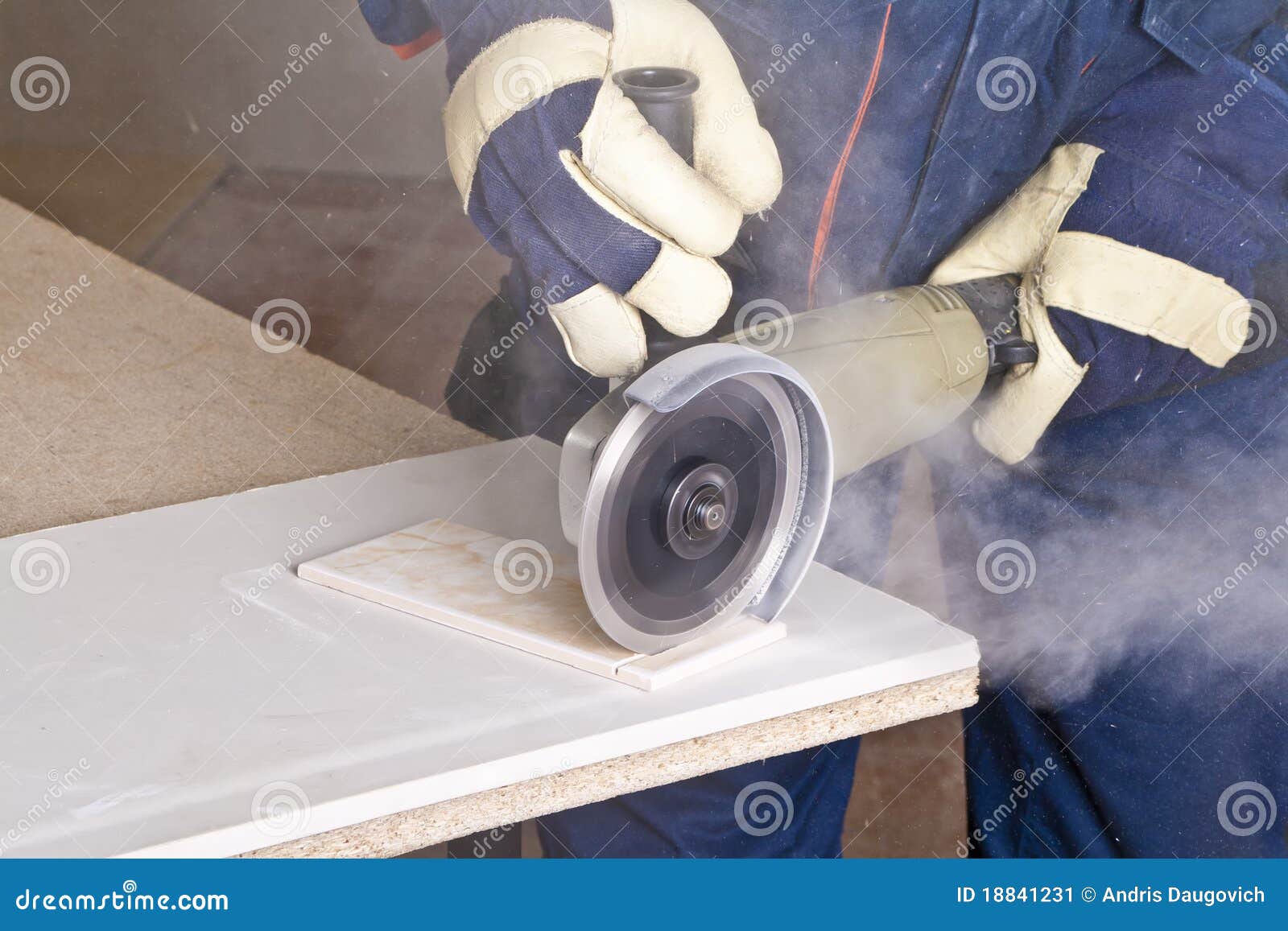 Work with grinder stock image. Image of manual, tools - 18841231