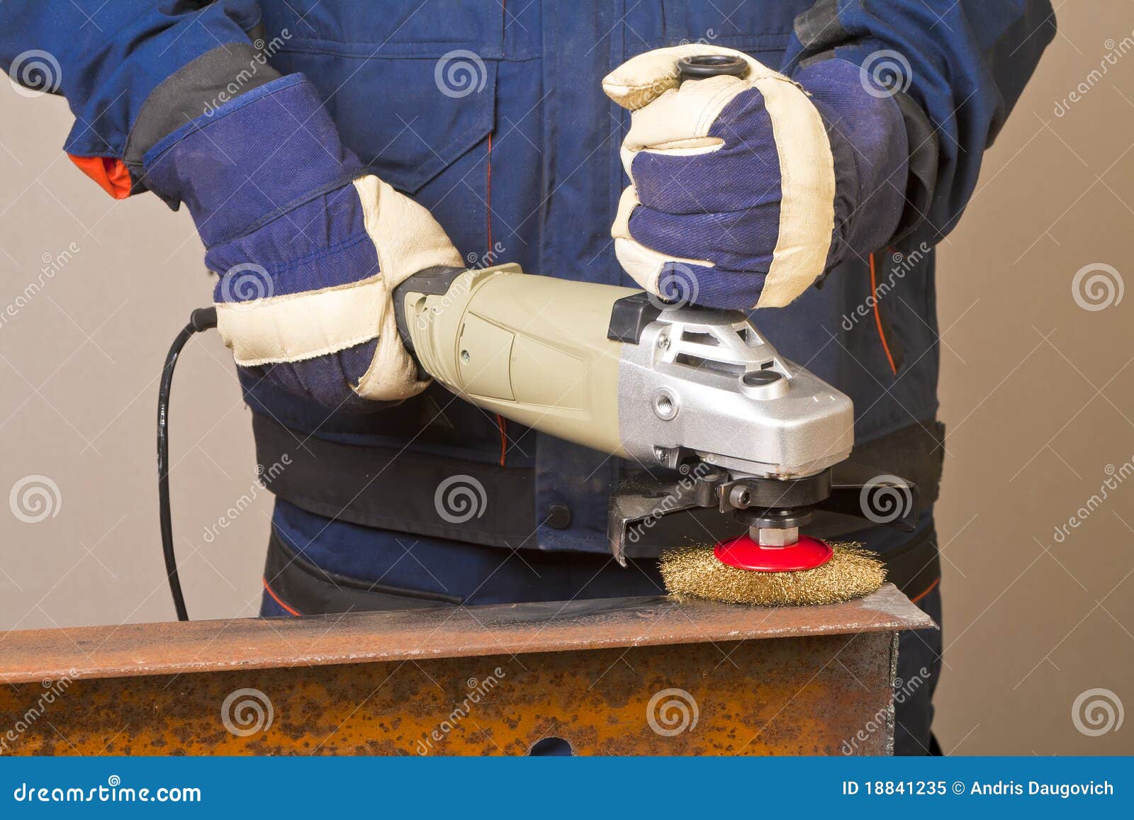 Work with grinder stock image. Image of hand, sparks - 18841235