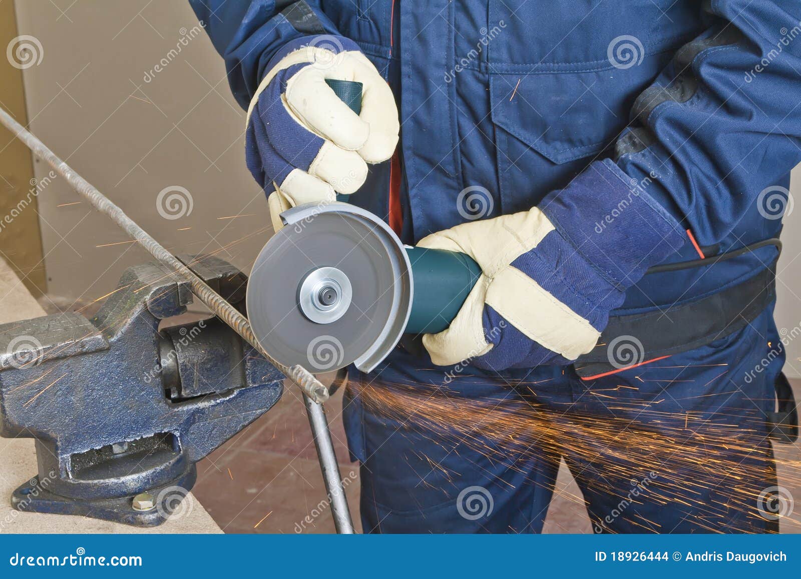 Work with grinder stock photo. Image of rotate, grinder - 18926444