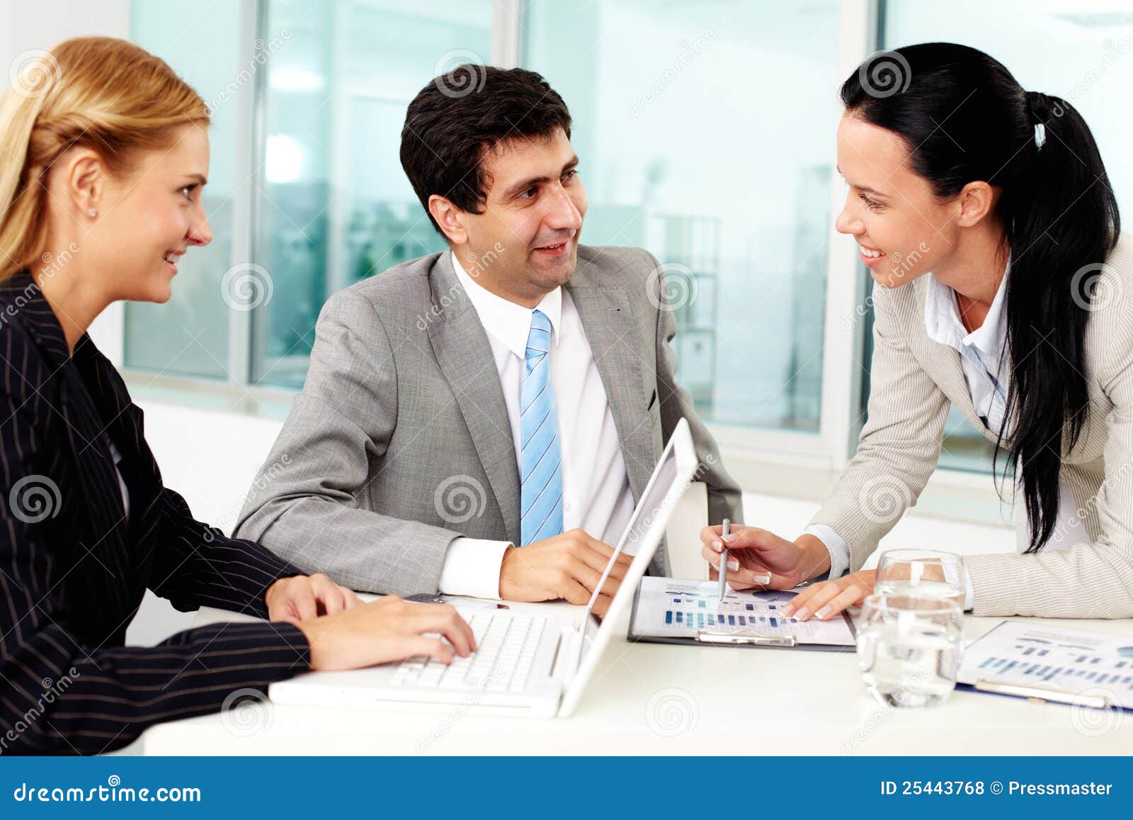 Work in group stock photo. Image of employee, office - 25443768