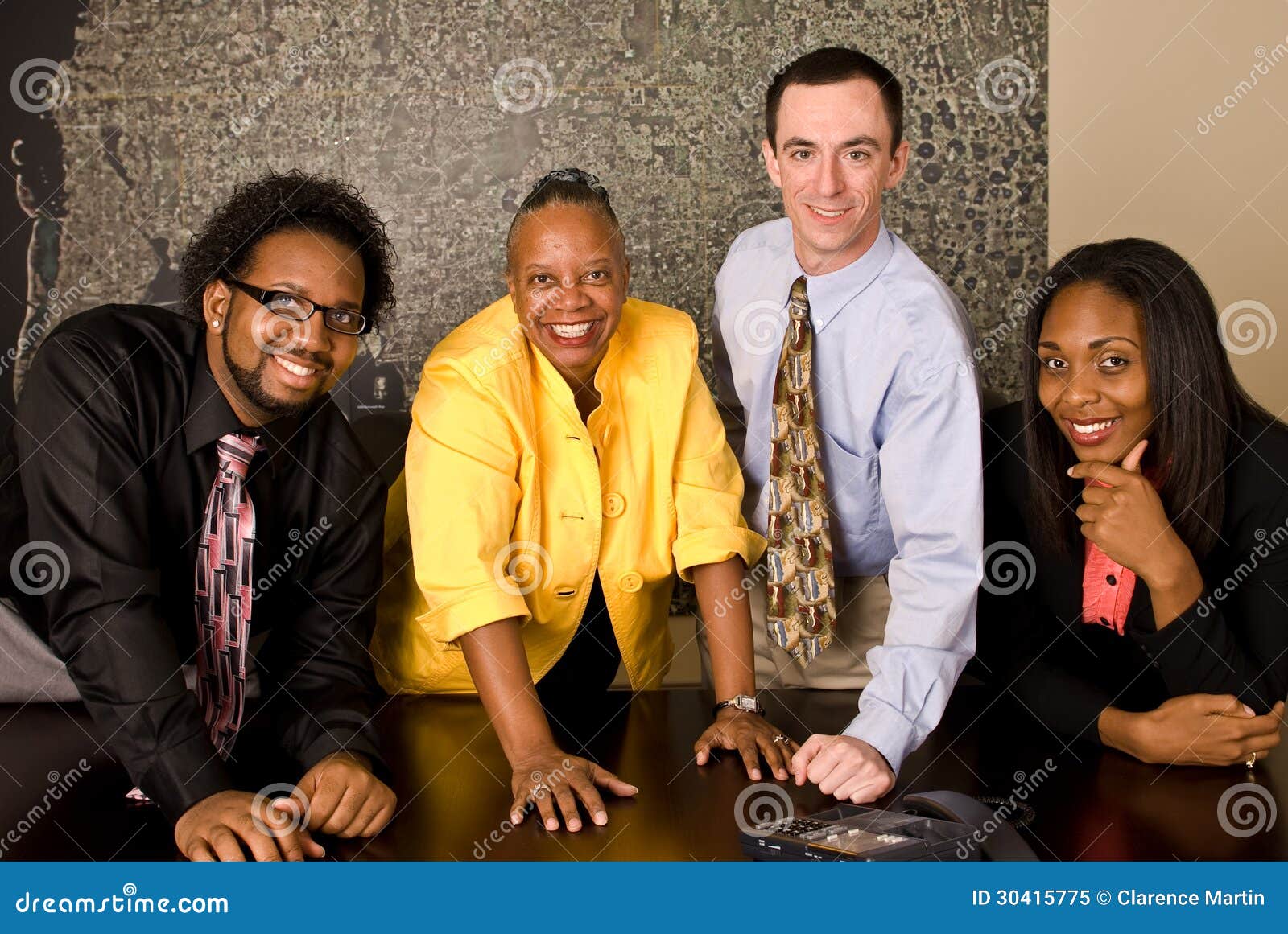 Work Group on a Conference Call Stock Image - Image of occupation ...