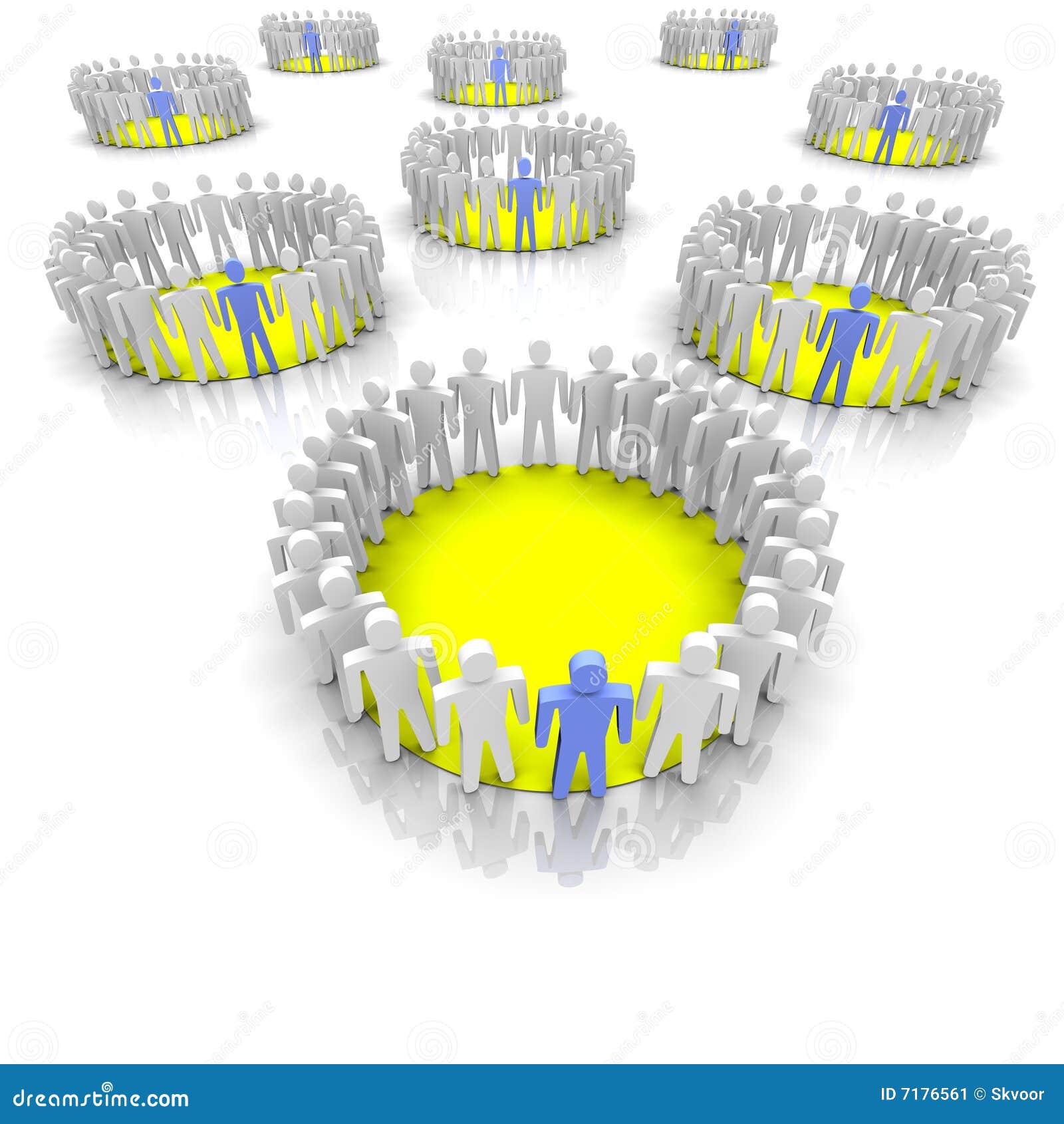 Work groups illustration stock illustration. Illustration of people ...