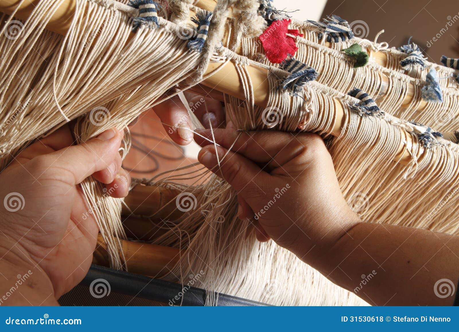 Work at handloom stock photo. Image of entertainment - 31530618
