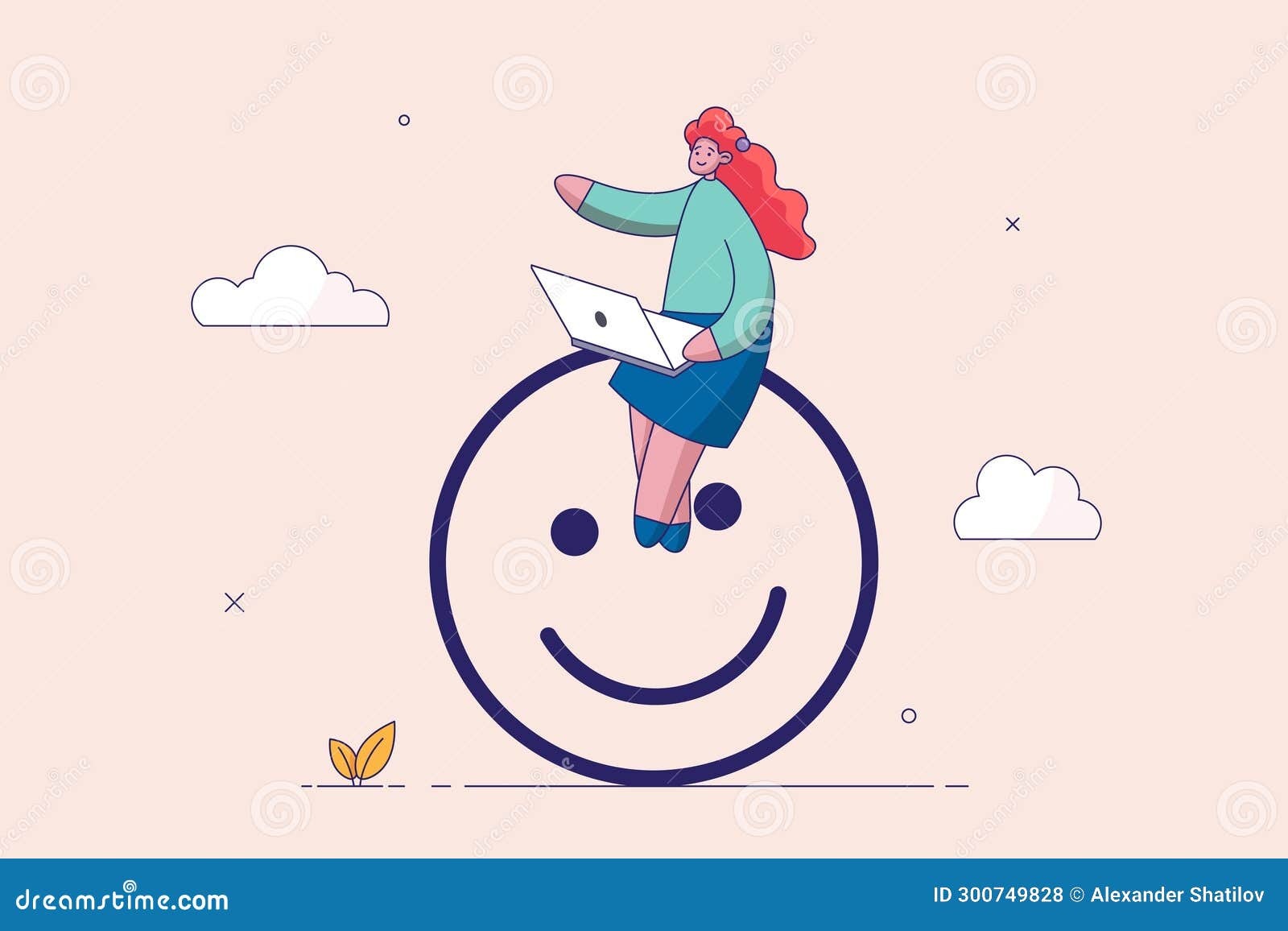 Work Happiness Concept. Job Satisfaction, Passion or Enjoyment Working ... Work Happiness Concept. Job Satisfaction, Passion or Enjoyment Working ...