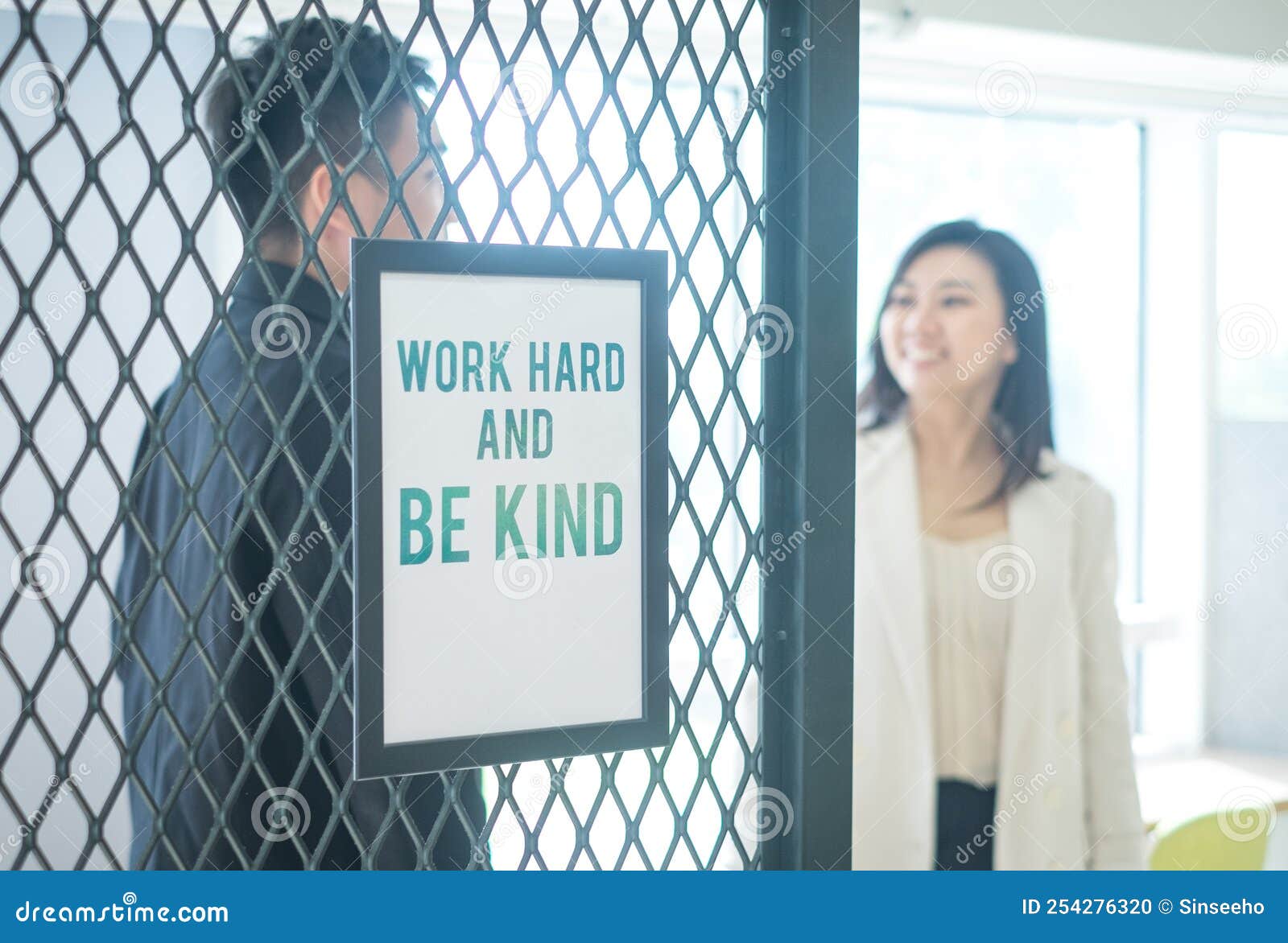 Work hard and be kind stock photo. Image of work, kind - 254276320