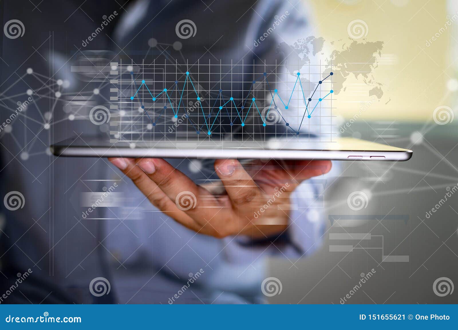 Work Hard Data Analytics Statistics Information Business Technology ...