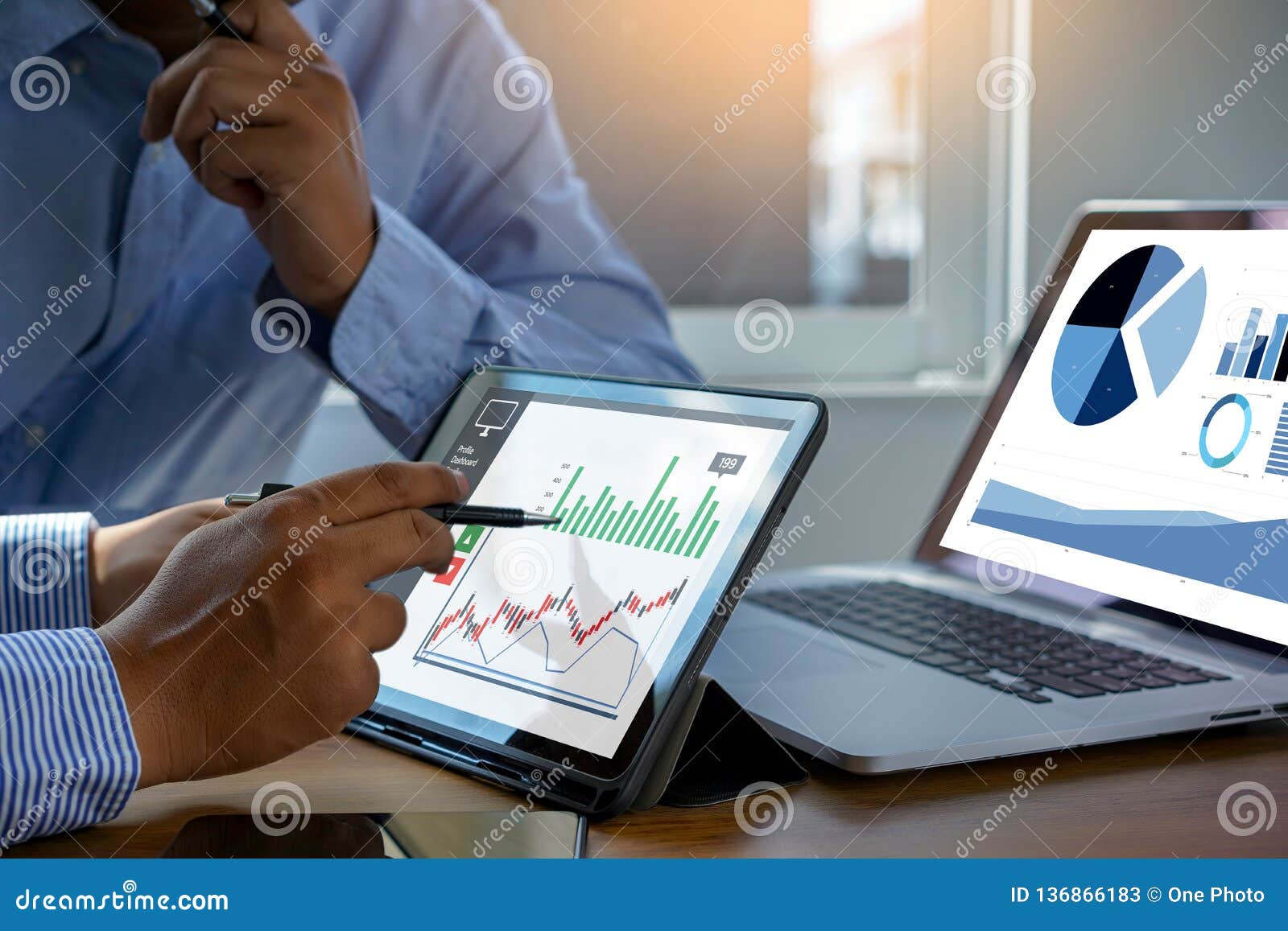 Work Hard Data Analytics Statistics Information Business Technology ...