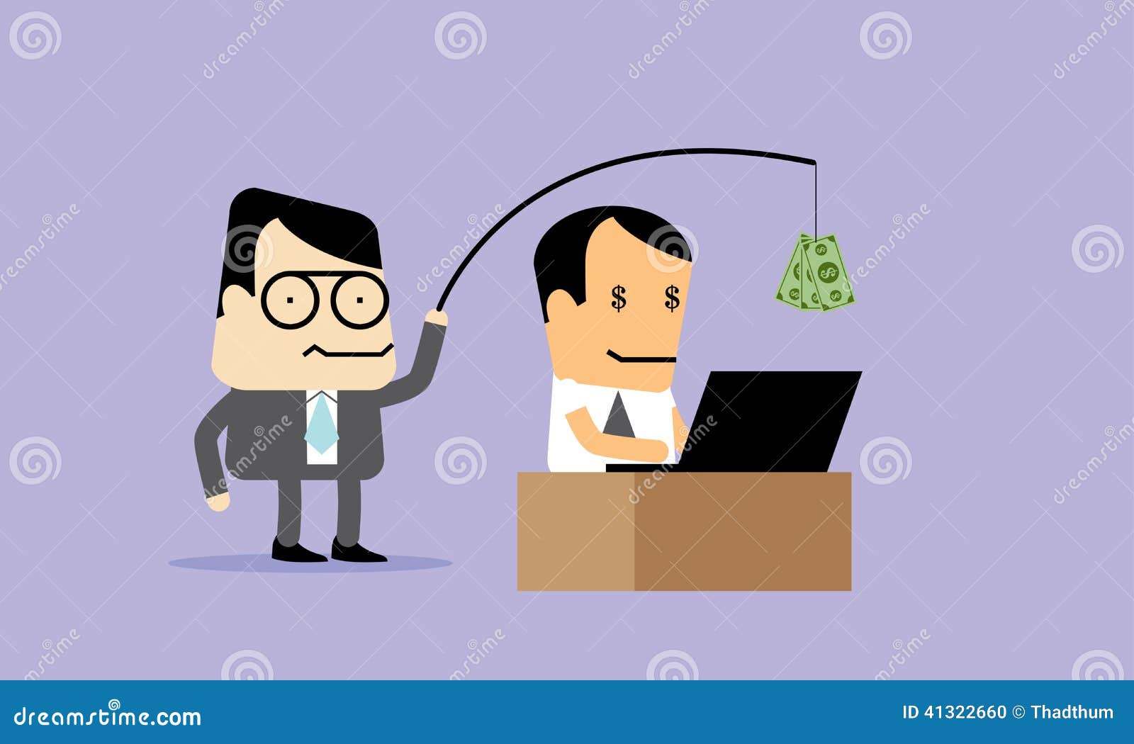 Work Hard for Money and Success â€“ Vector Stock Vector - Illustration ...