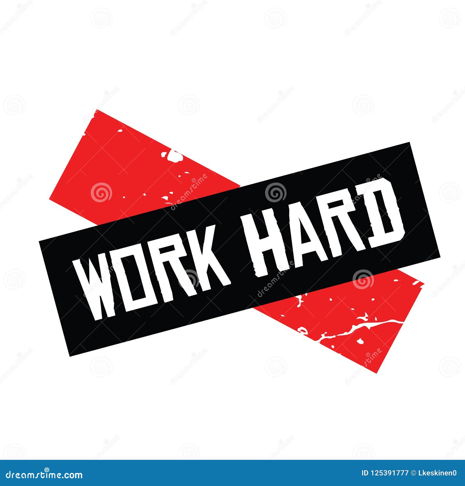 Work hard rubber stamp stock vector. Illustration of hardworking ...