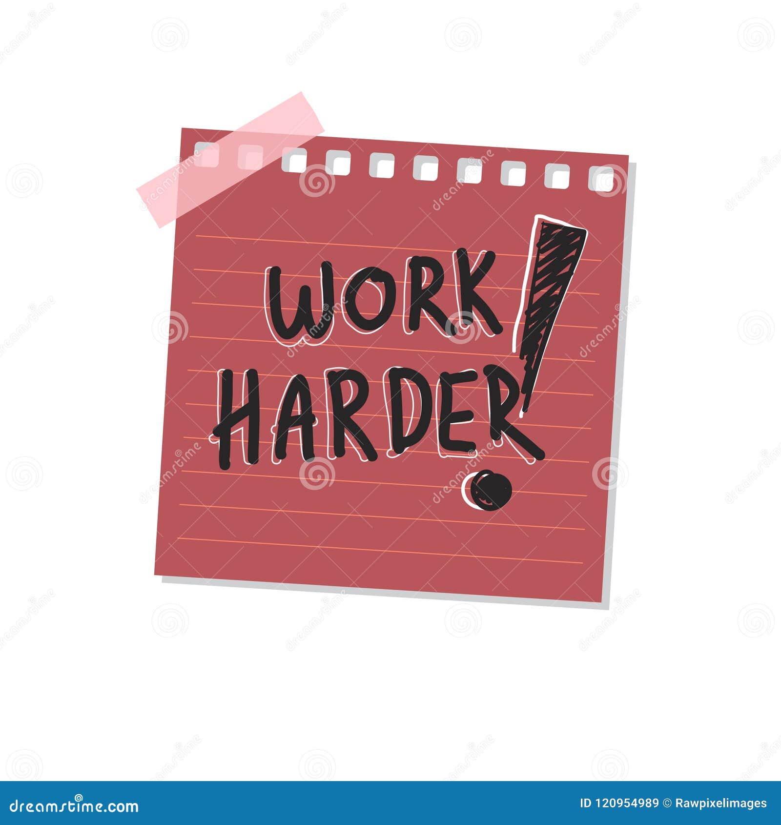 Work Harder Landing Page Design With Tired Overloaded Business People ...