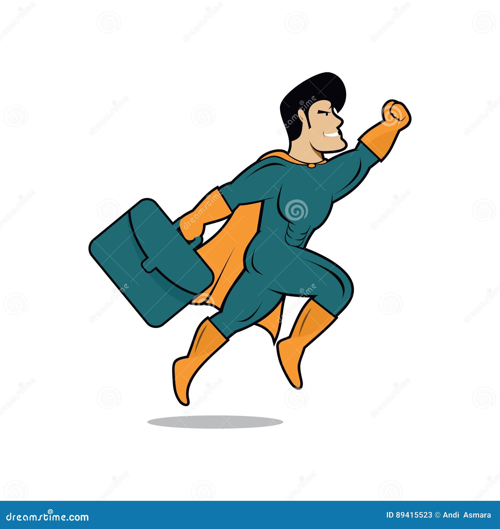 Work Hero stock vector. Illustration of worker, career - 89415523