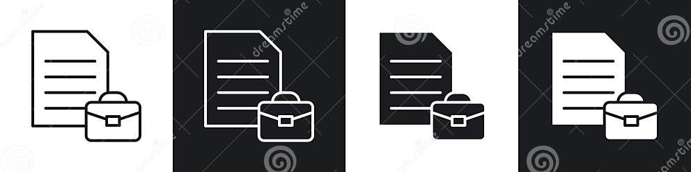 Work history icon stock illustration. Illustration of line - 341278070