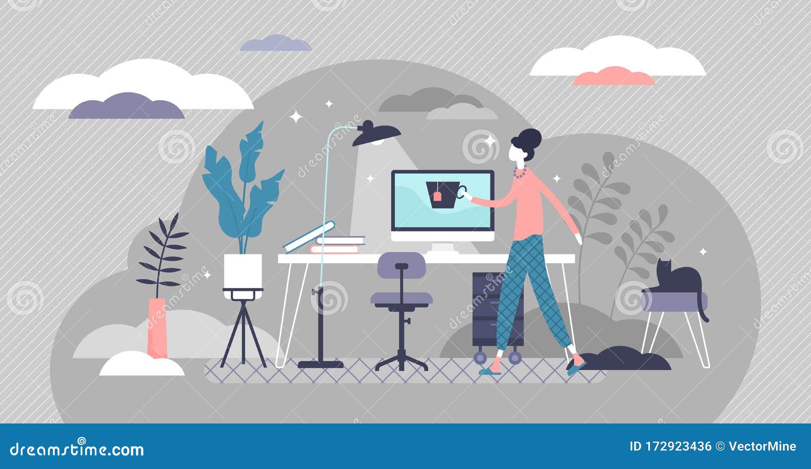 Home Fun Concept. Happy Family Characters Parents And Kids Playing ...