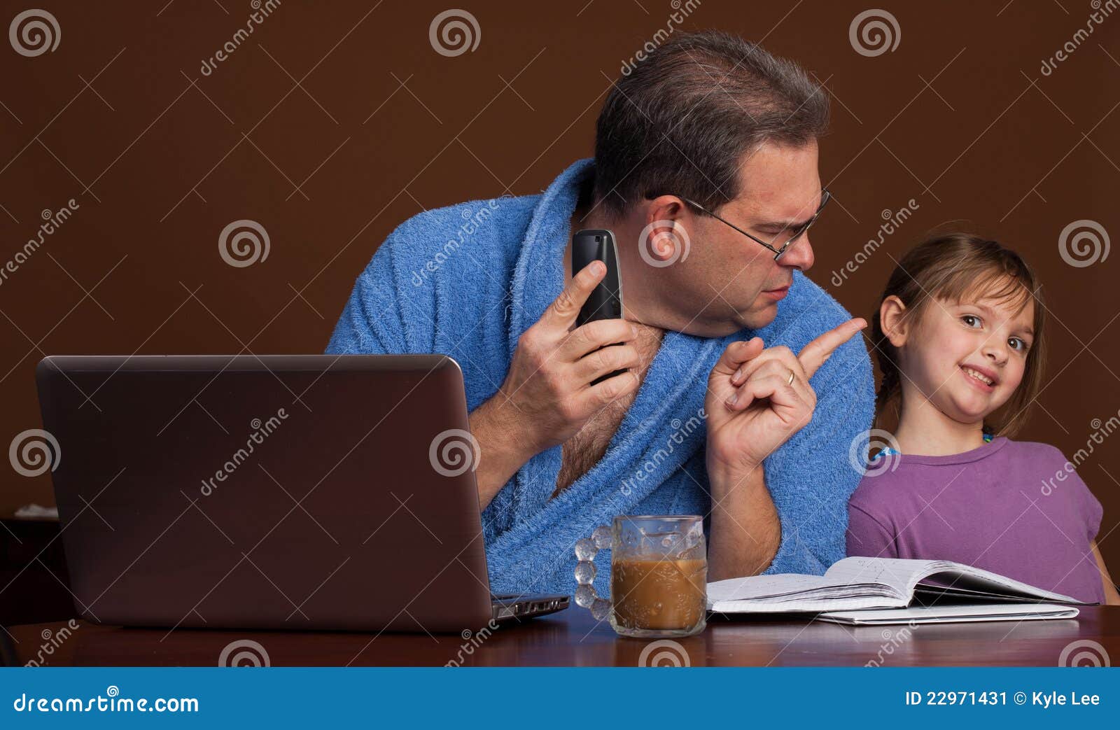 Work at home distraction stock image. Image of telecommuting - 22971431