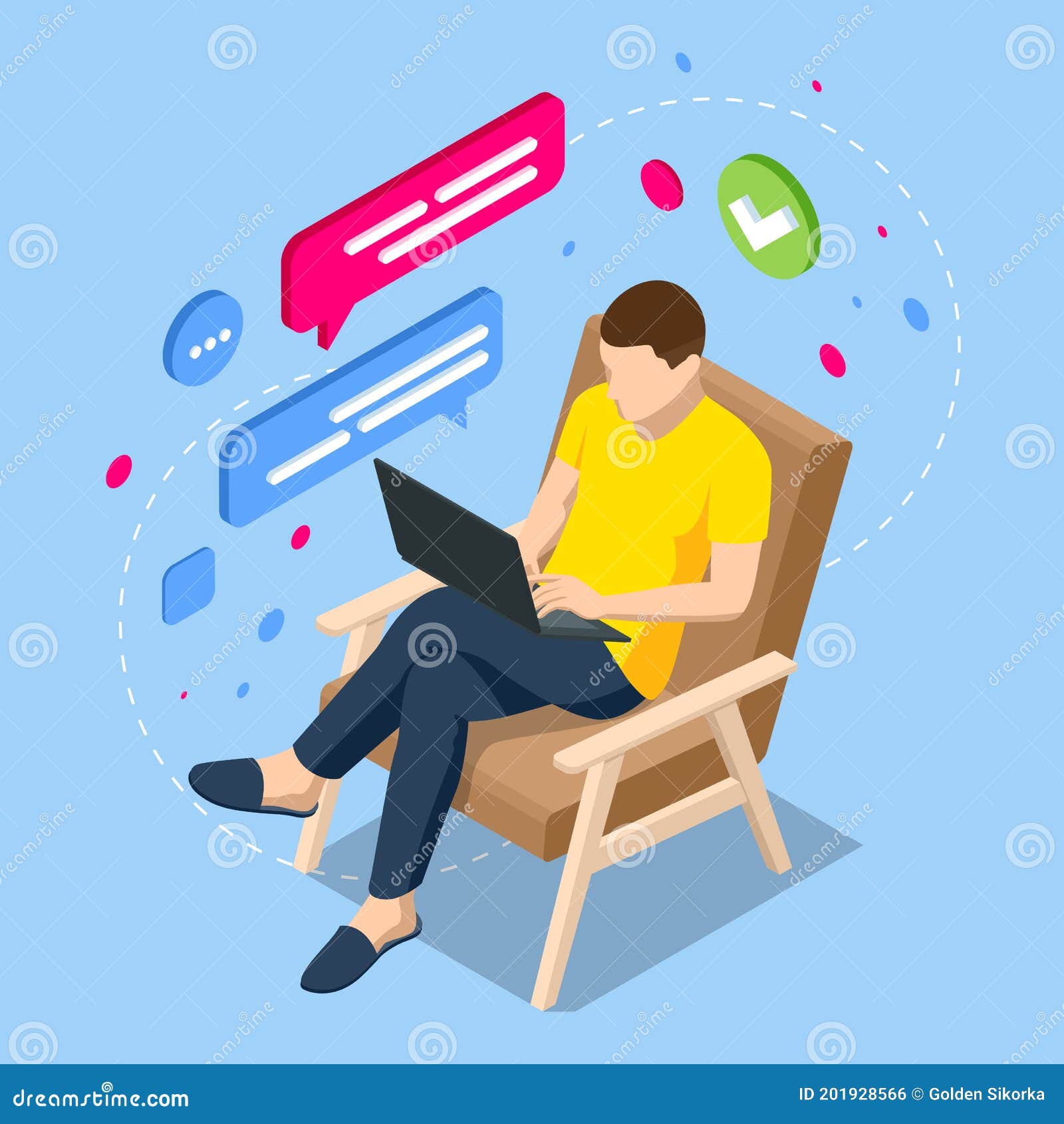 Coworking Space Icon Set Collaborative Line Style Collection For Shared ...