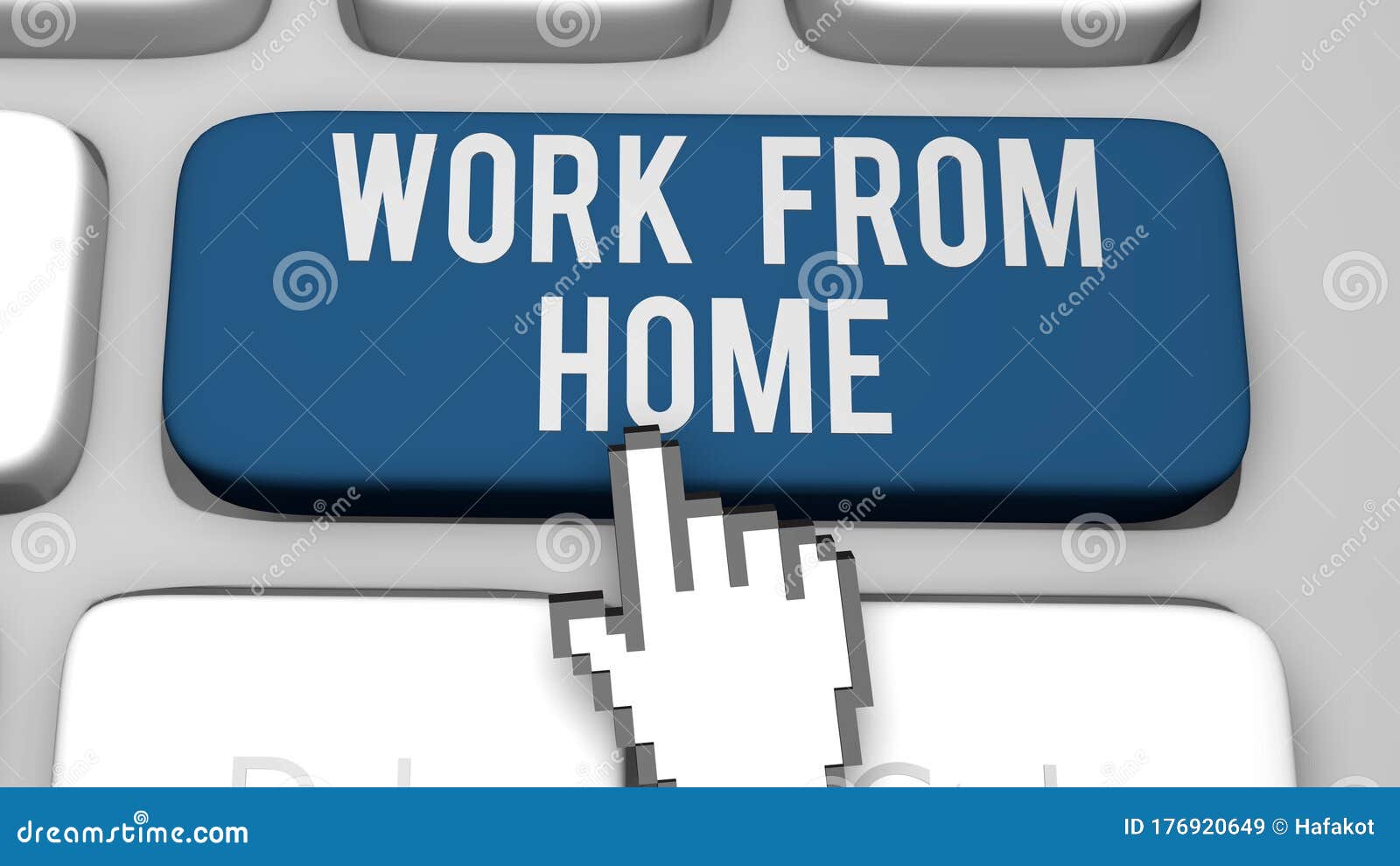 Work from Home Keyboard Key Stock Video - Video of difficulty, search ...