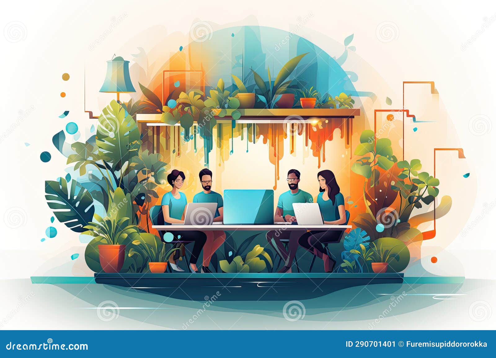 Work from Home Professional Freelance and Remote Work Stayed at Home ...