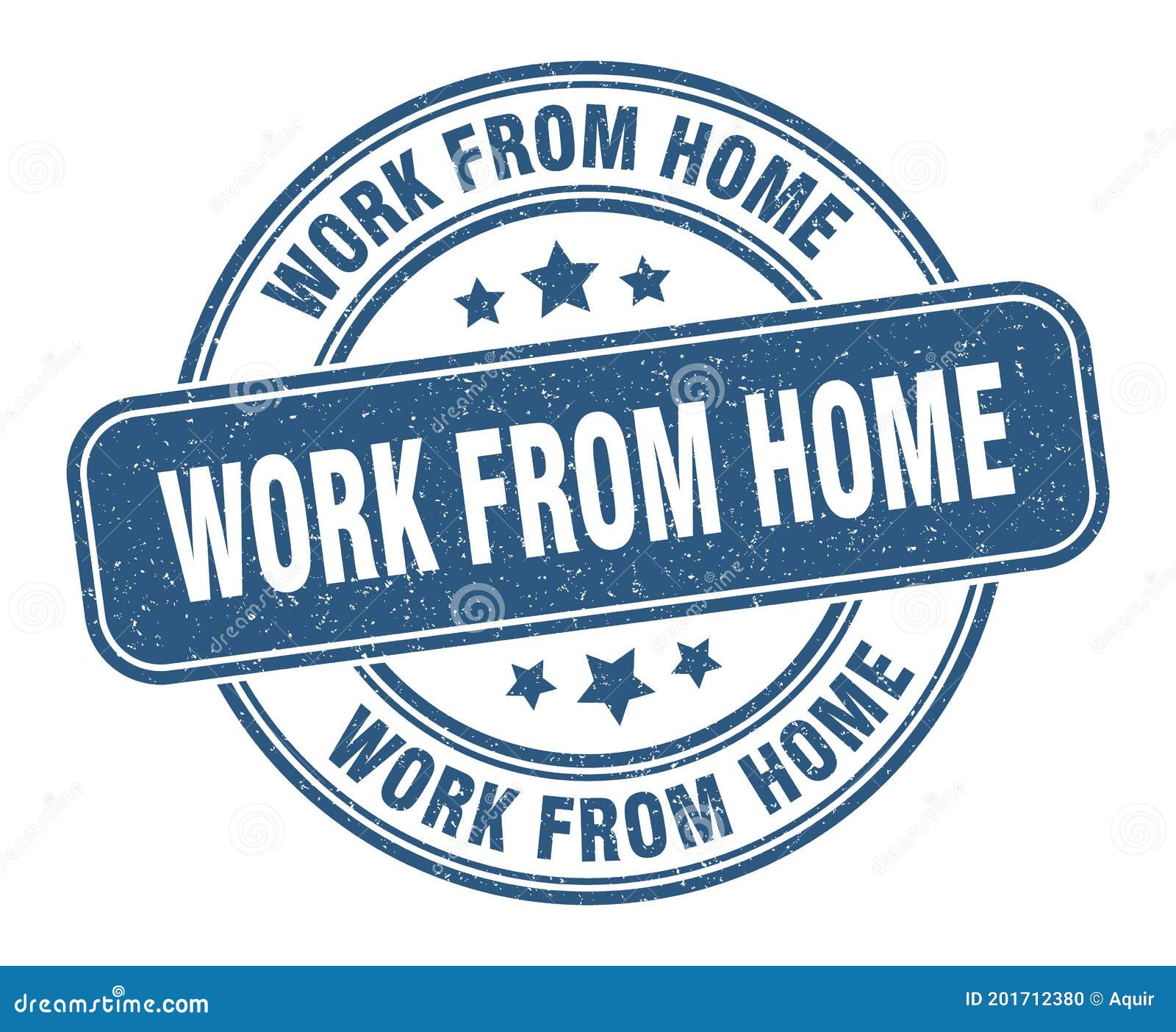 Work from Home Stamp. Work from Home Label. Round Grunge Sign Stock ...