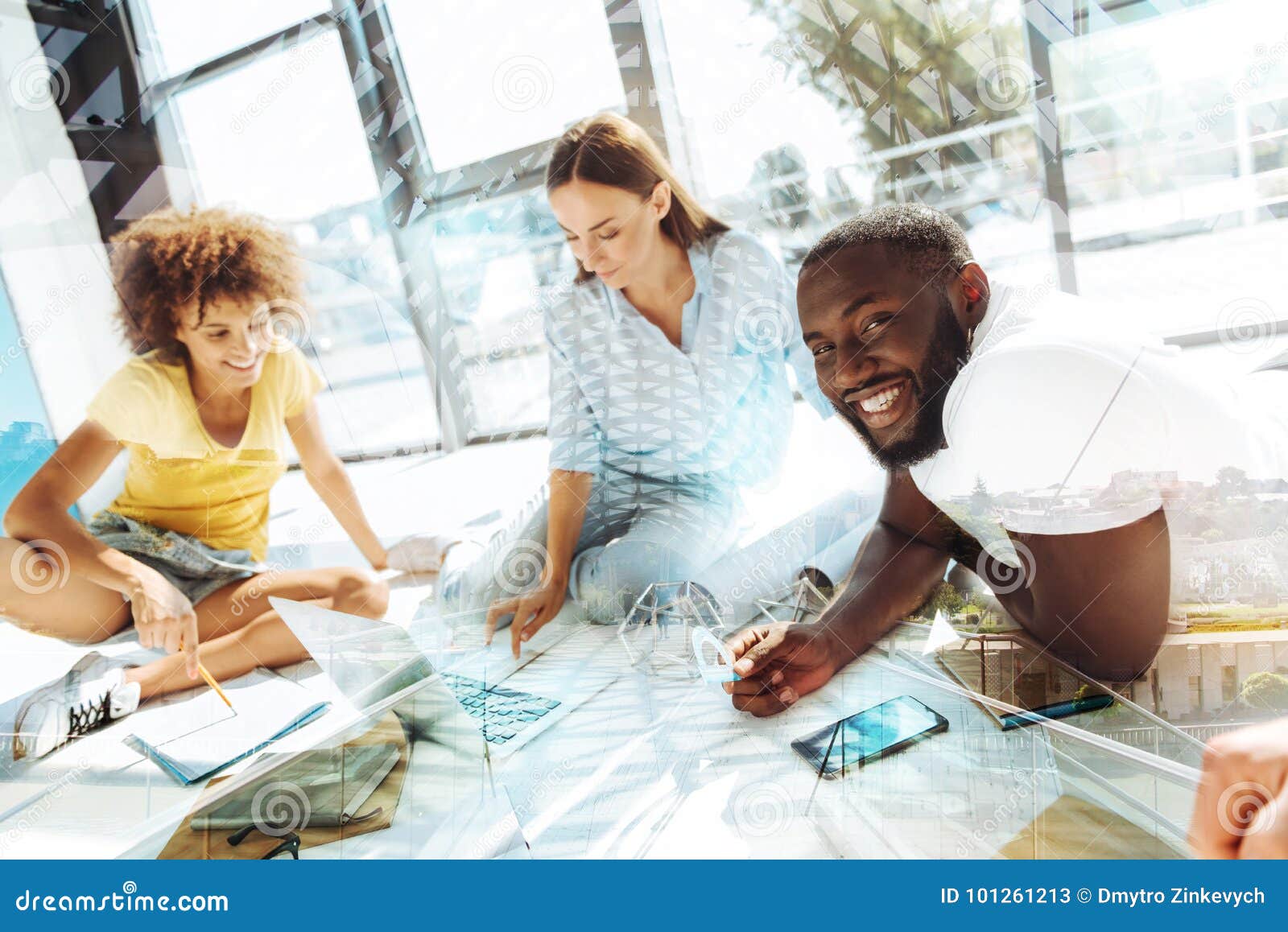 Hardworking Students Preparing for Seminars Stock Image - Image of ...