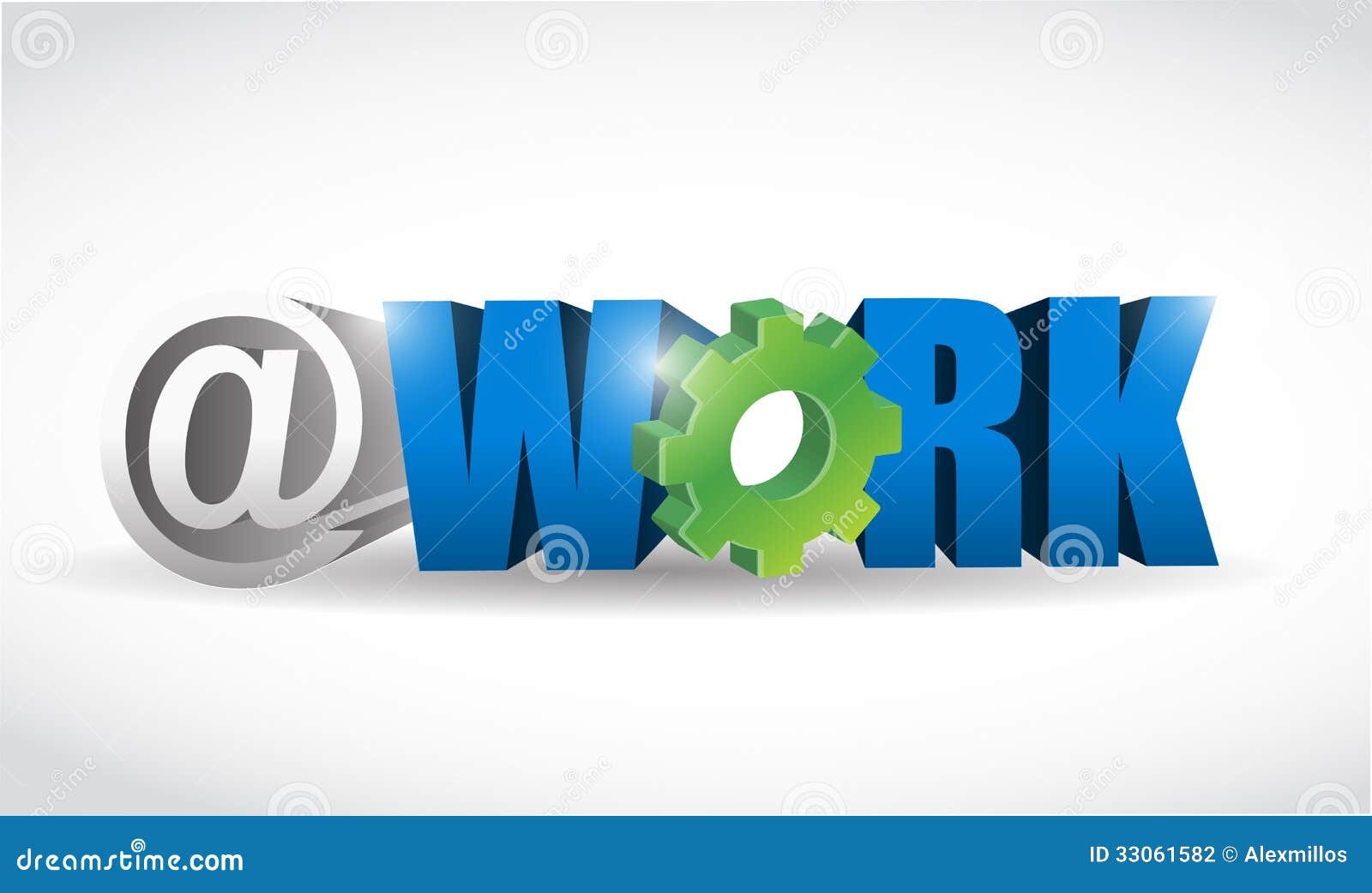 Work Internet Concept Text Illustration Stock Illustration ...
