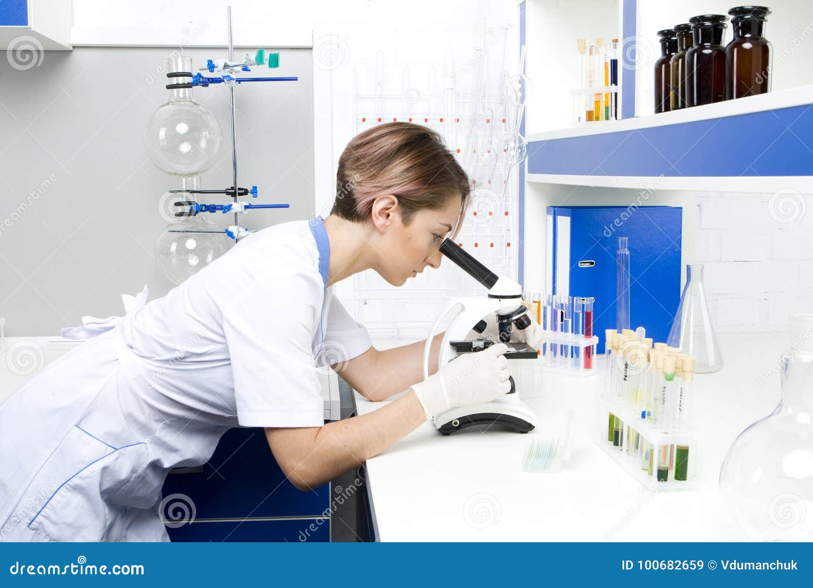 Work in Lab with equipment editorial stock image. Image of working ...