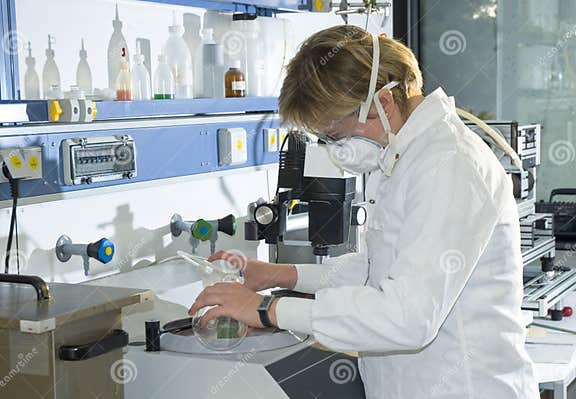 Work in laboratory stock image. Image of experimental - 3407441