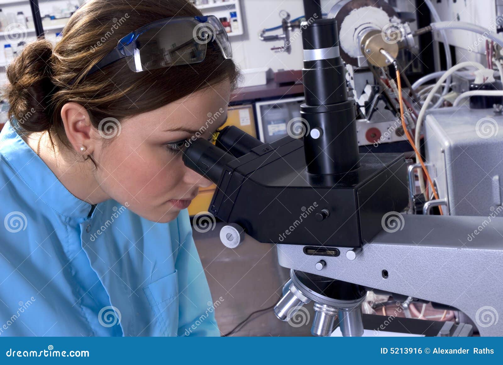 Work in the laboratory stock photo. Image of genes, medical - 5213916